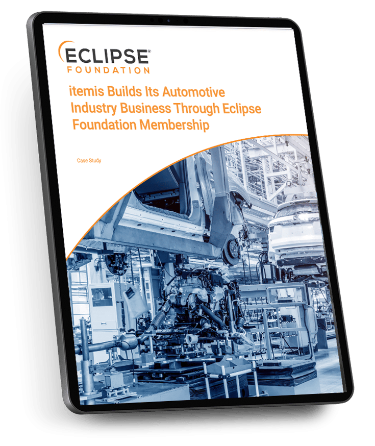 itemis Builds Its Automotive Industry Business Through Eclipse Foundation Membership