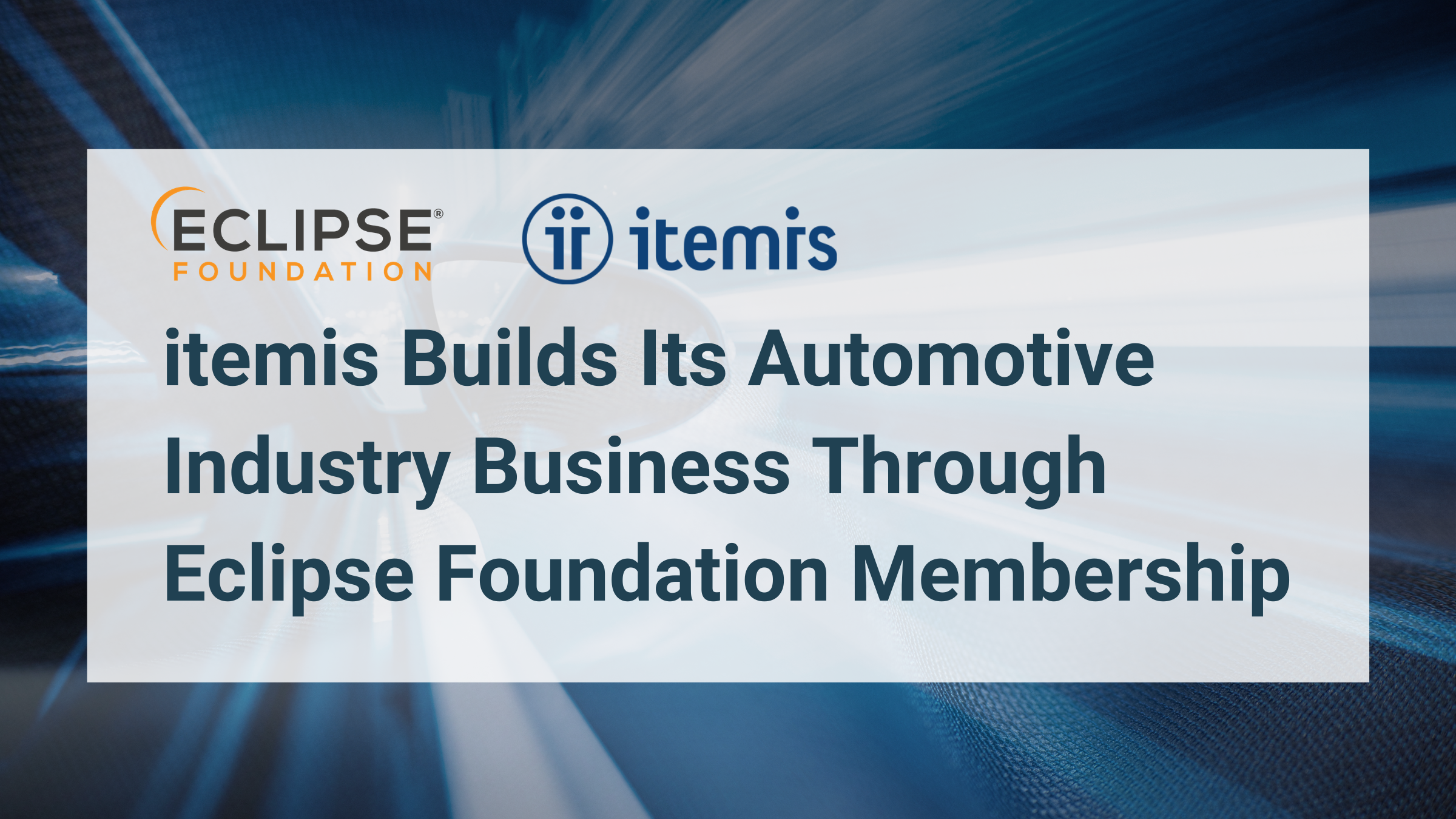 itemis Builds Its Automotive Industry Business Through Eclipse ...